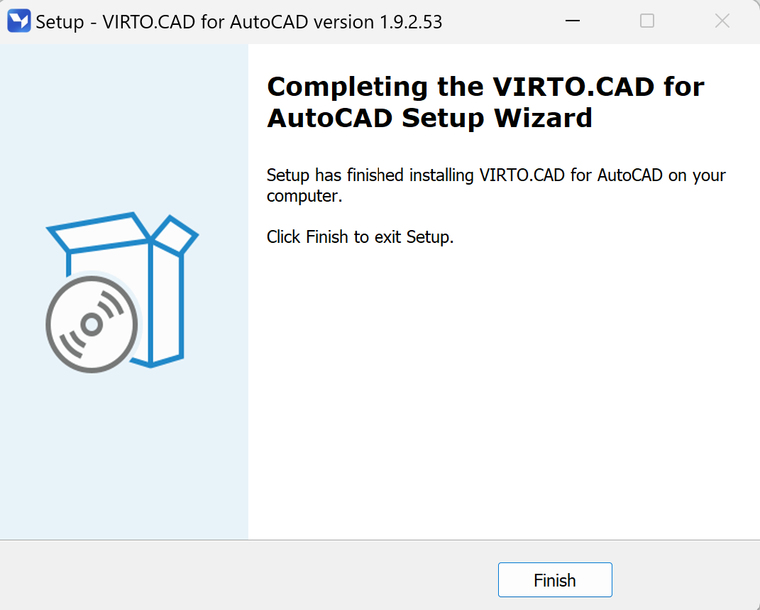 Virto.CAD installation