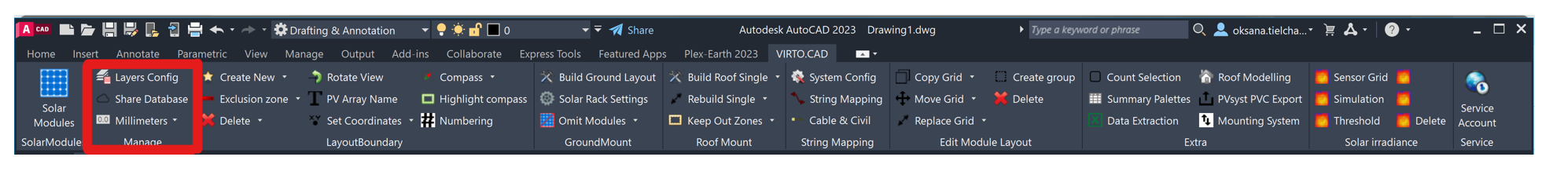 Layers Configurations